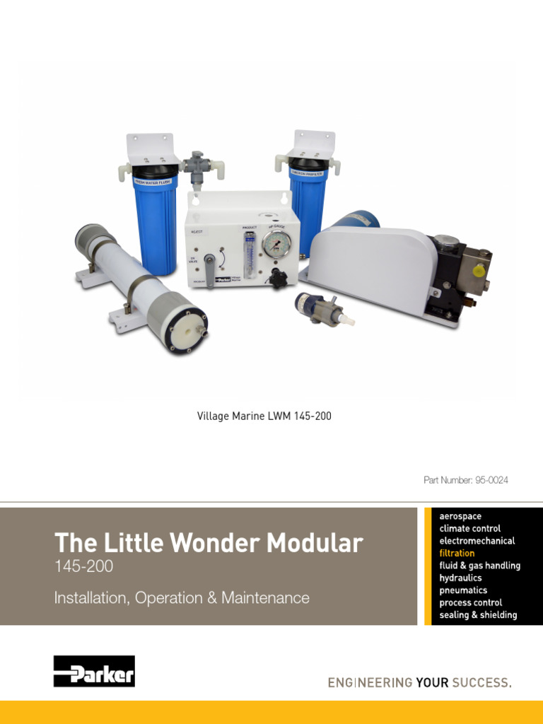 Little Wonder Modular RO System Guide | PDF | Water | Hydrology