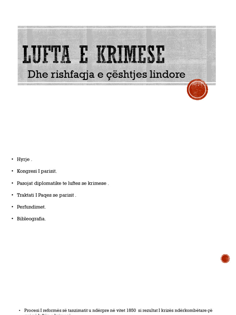 Lufta e krimesë | PDF