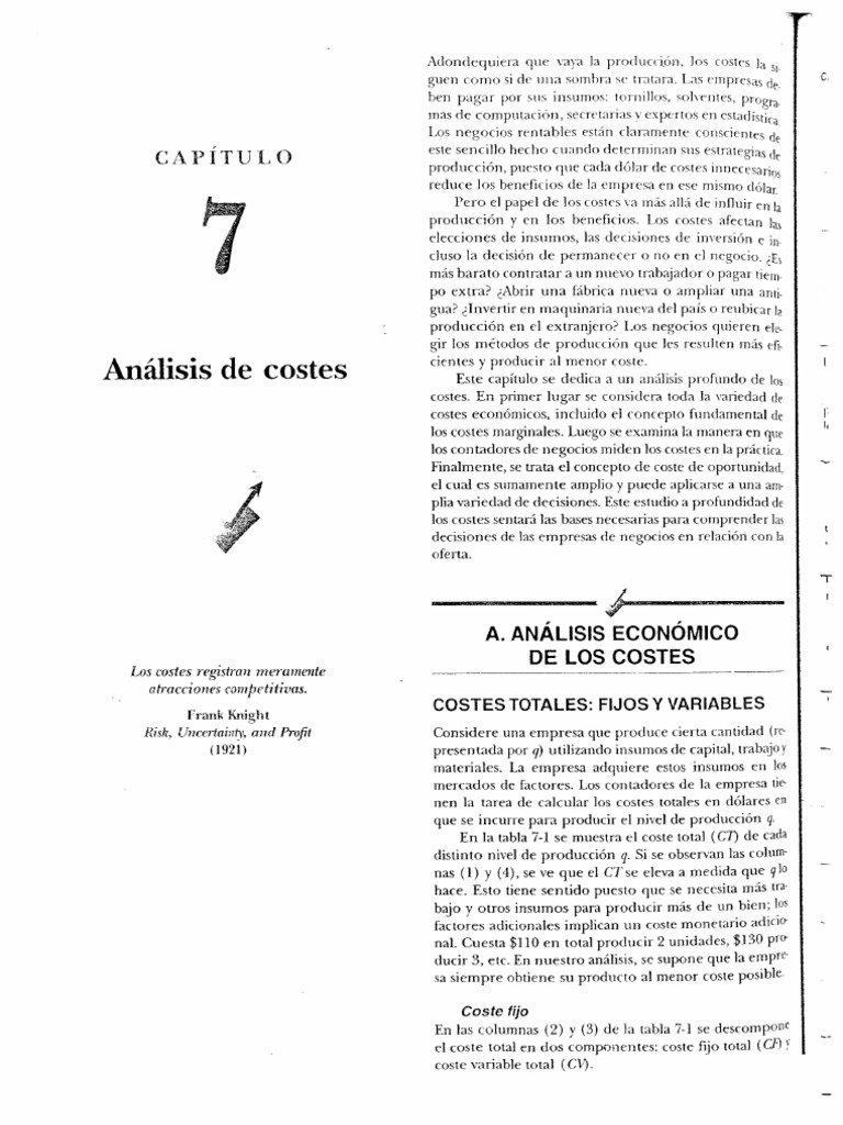 COS06 - Economía, Samuelson y Nordhaus, Capítulo 7 | PDF