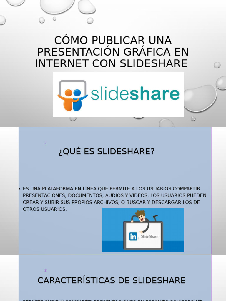 Cómo Publicar Una Presentación Gráfica en SlideShare | PDF