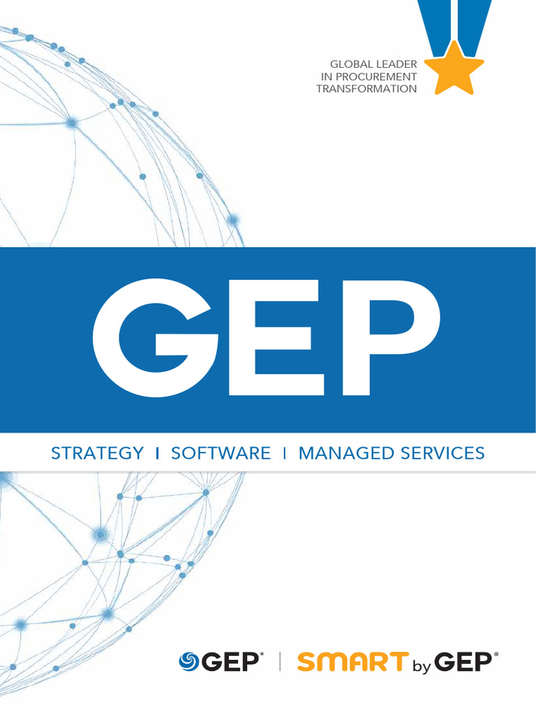 GEP Co.profile | PDF | Procurement | Cloud Computing