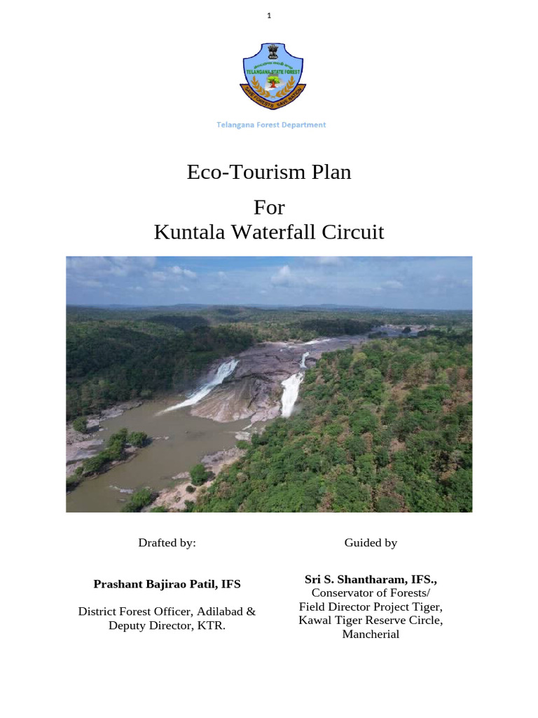 Kuntala Waterfall Ecotourism Plan | PDF | Trail