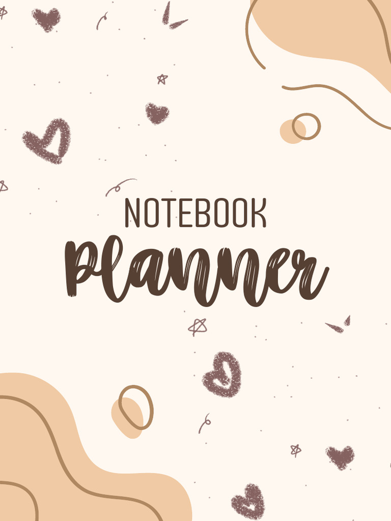 Beige Abstract Cute Cover Notebook Planner_20250128_175713_0000 | PDF