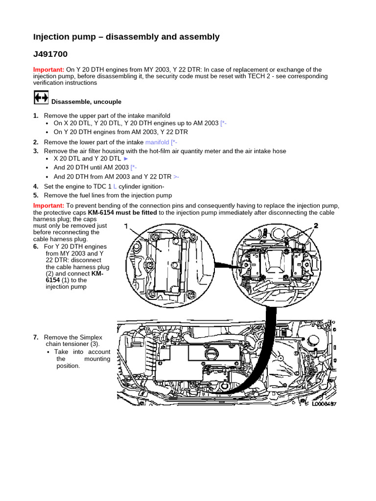 Injection Pump Disassemble Assemble | PDF | Fuel Injection | Pump
