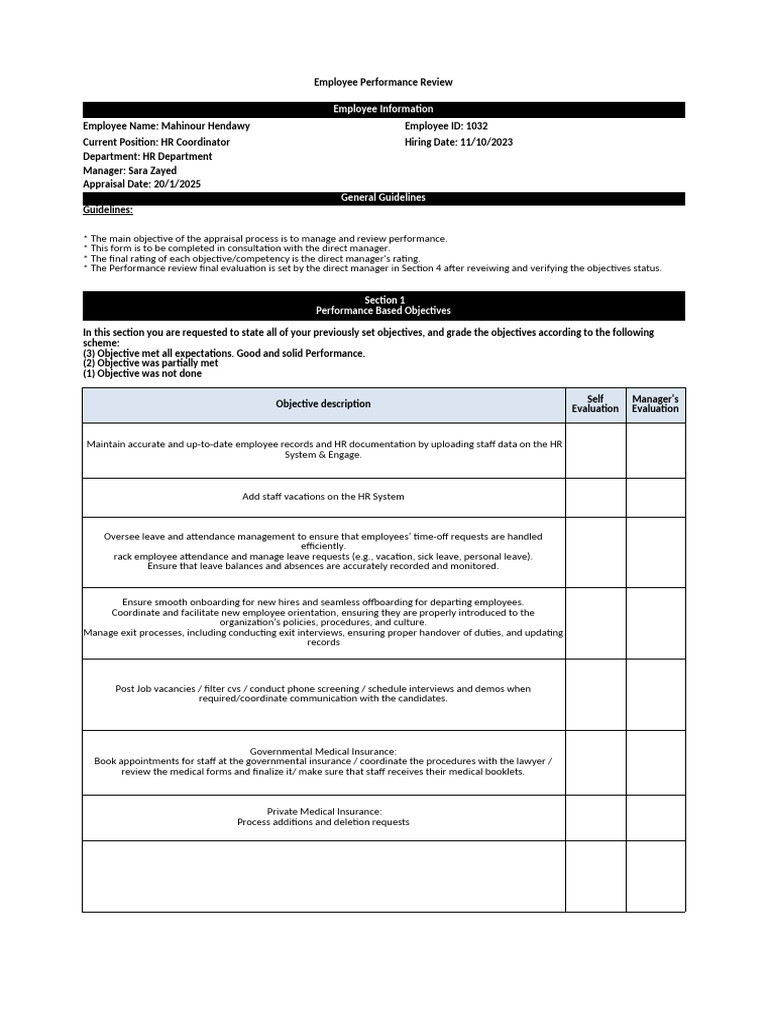 Admin Nov 2024 English Version | PDF | Performance Appraisal | Leadership