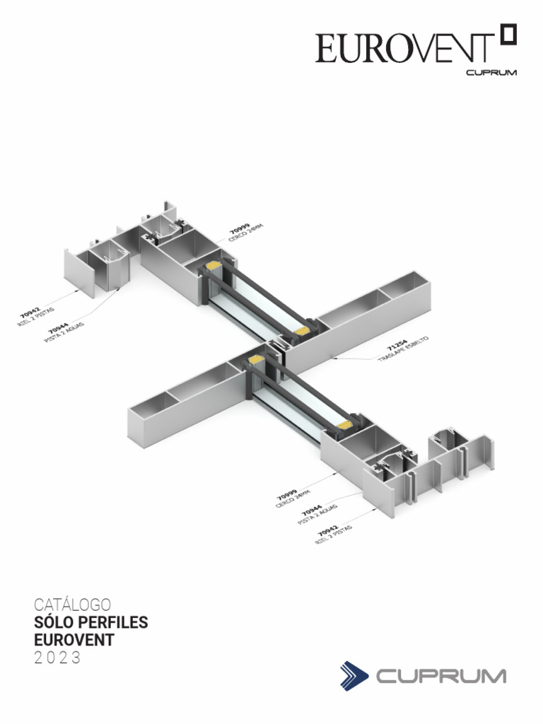 Catálogo Eurovent 2023: Perfiles | PDF