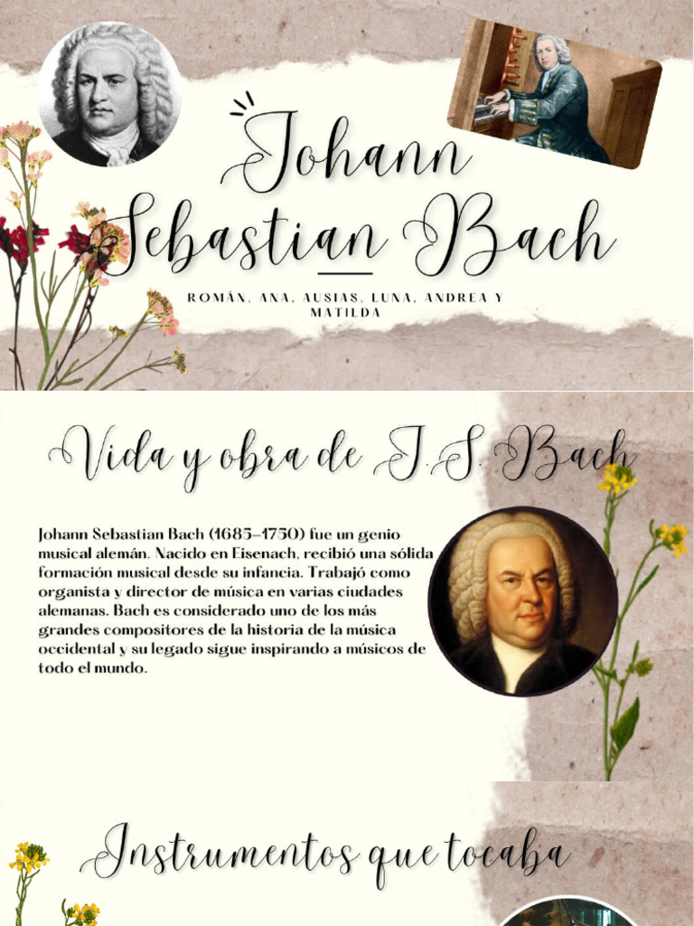 Johann Sebastian Bach | PDF