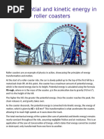 Physics of Roller Coasters | PDF