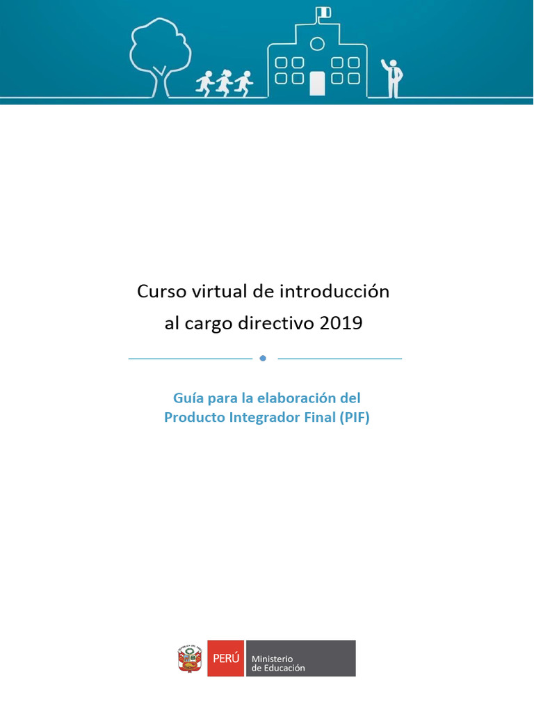 Guía para La Elaboración Del PIF | PDF | Aprendizaje