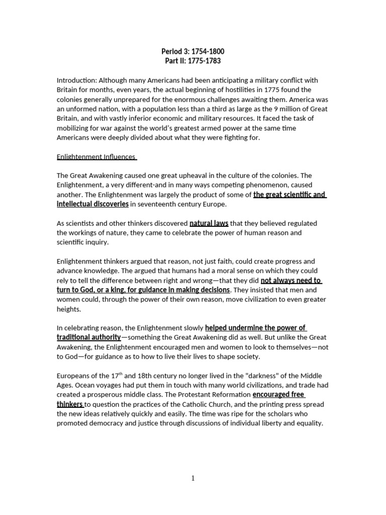 Leslie Hernandez - Period 3 Part II Guided Notes | PDF | George ...