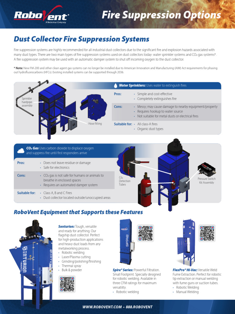 RoboVent - Fire and Explosion Mitigation One Flyer V8 9.18.2024-1 | PDF ...