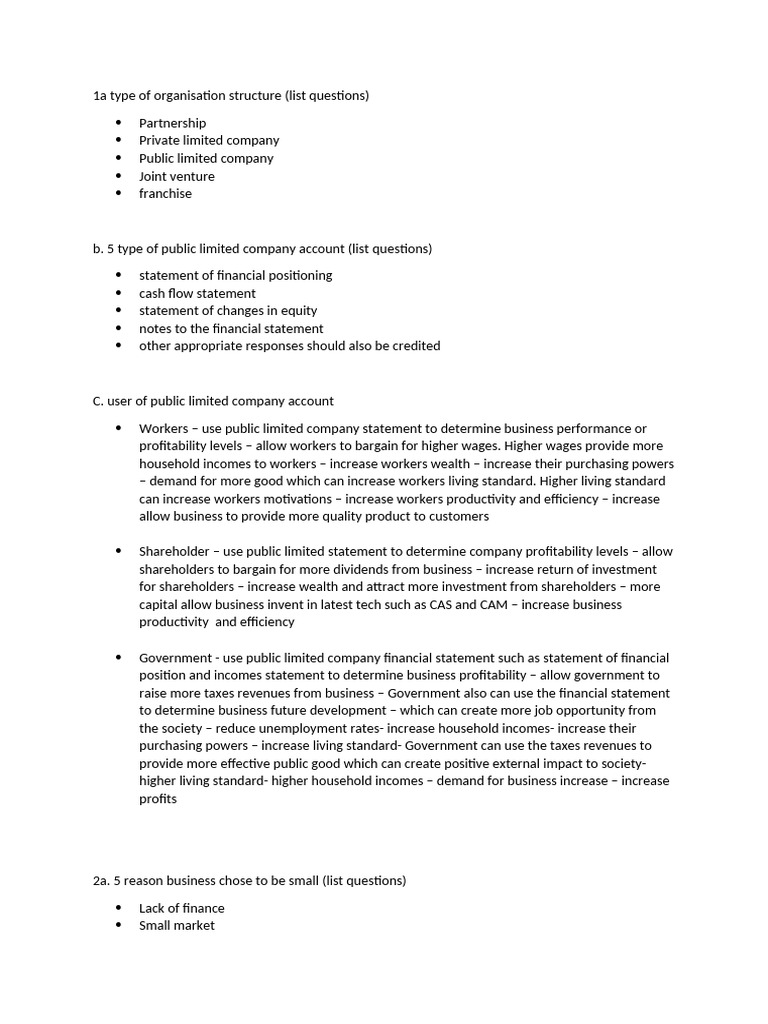 Business Environment Resit | PDF | Labour Economics | Taxes