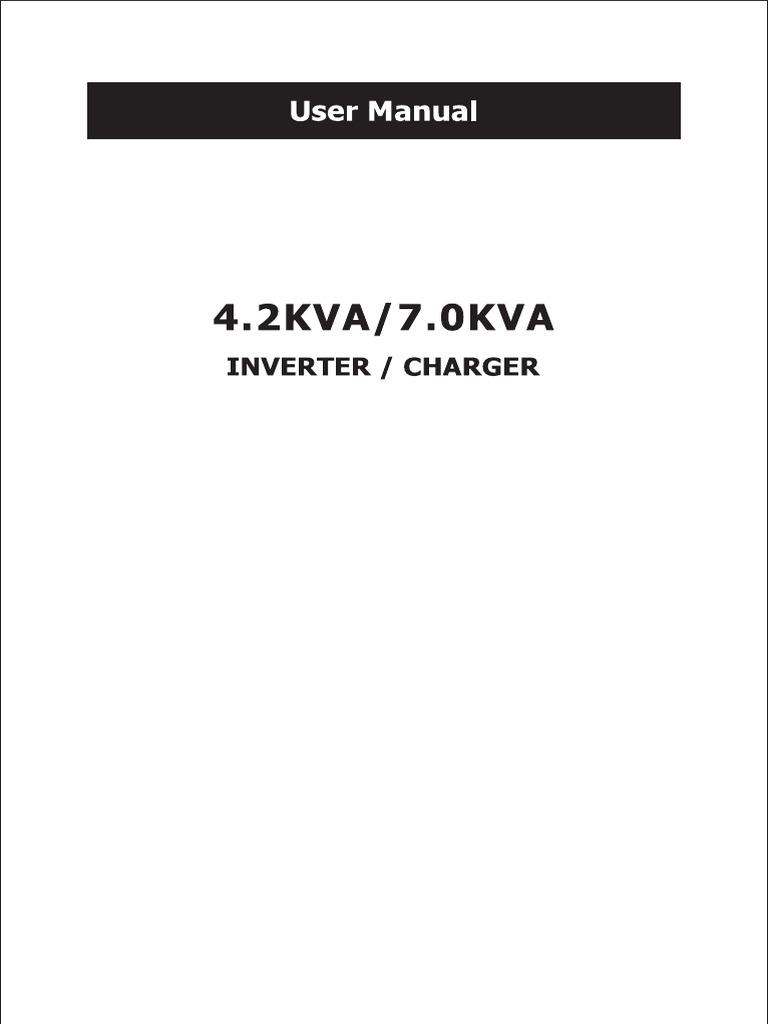 SMH-II4.2-7K User Manual | PDF