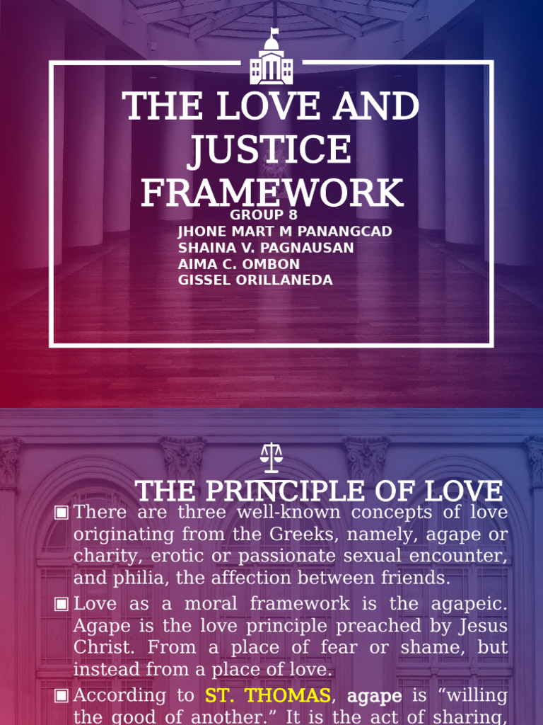 The Love and Justice Framework | PDF | Justice | Crime & Violence