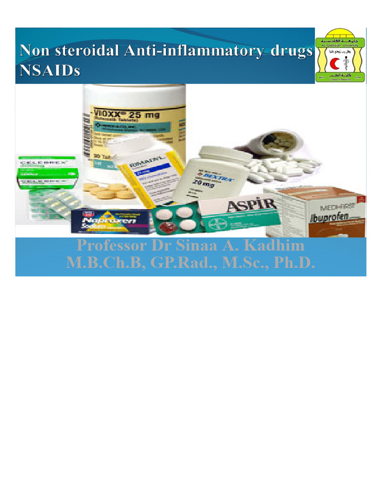 NSAIDs: Mechanisms and Clinical Applications | PDF | Nonsteroidal Anti ...