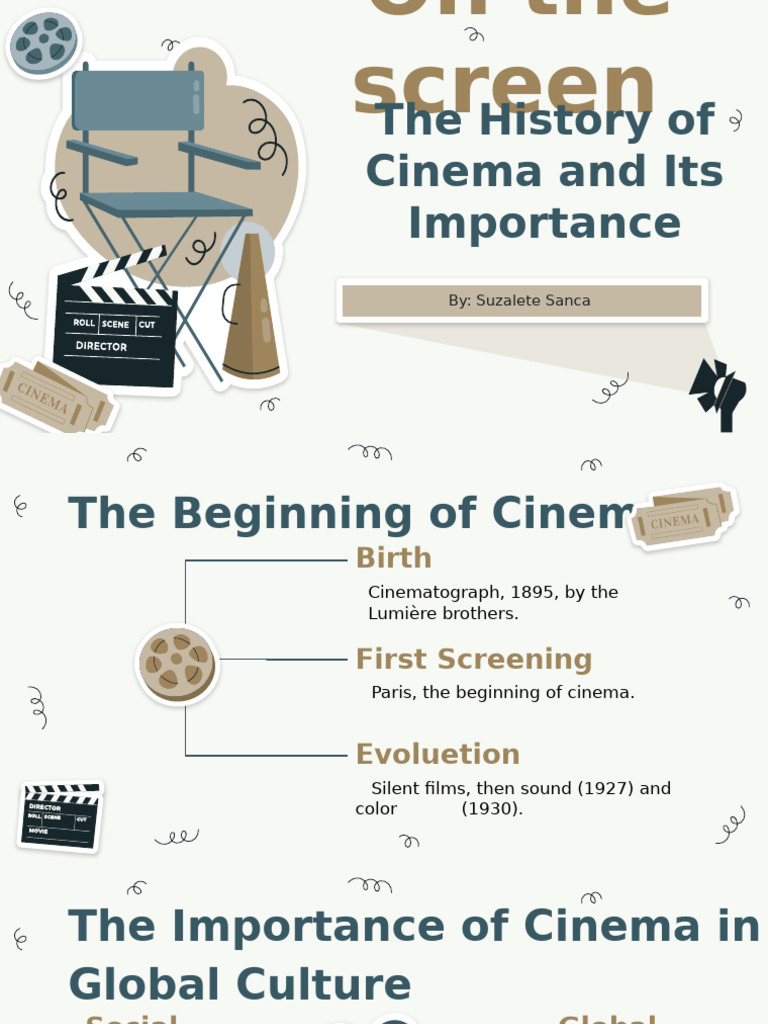 The Impact of Cinema on Culture | PDF