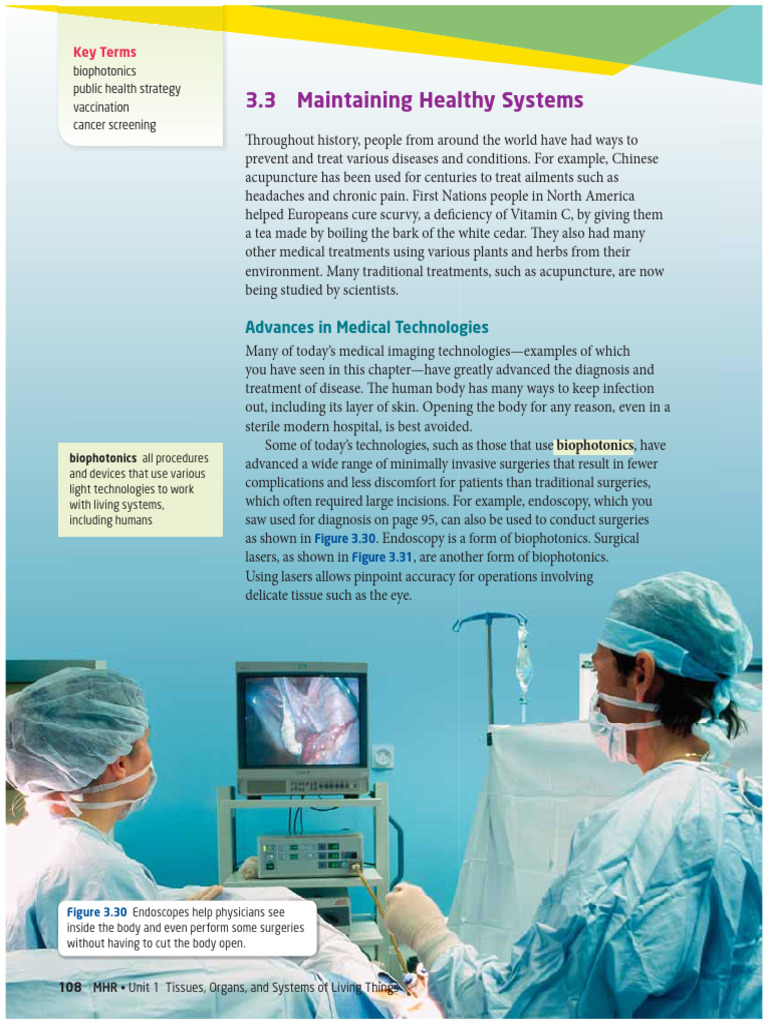 ONS10_se_Ch03_sec3_3_page108to115 | PDF | Vaccines | Cancer