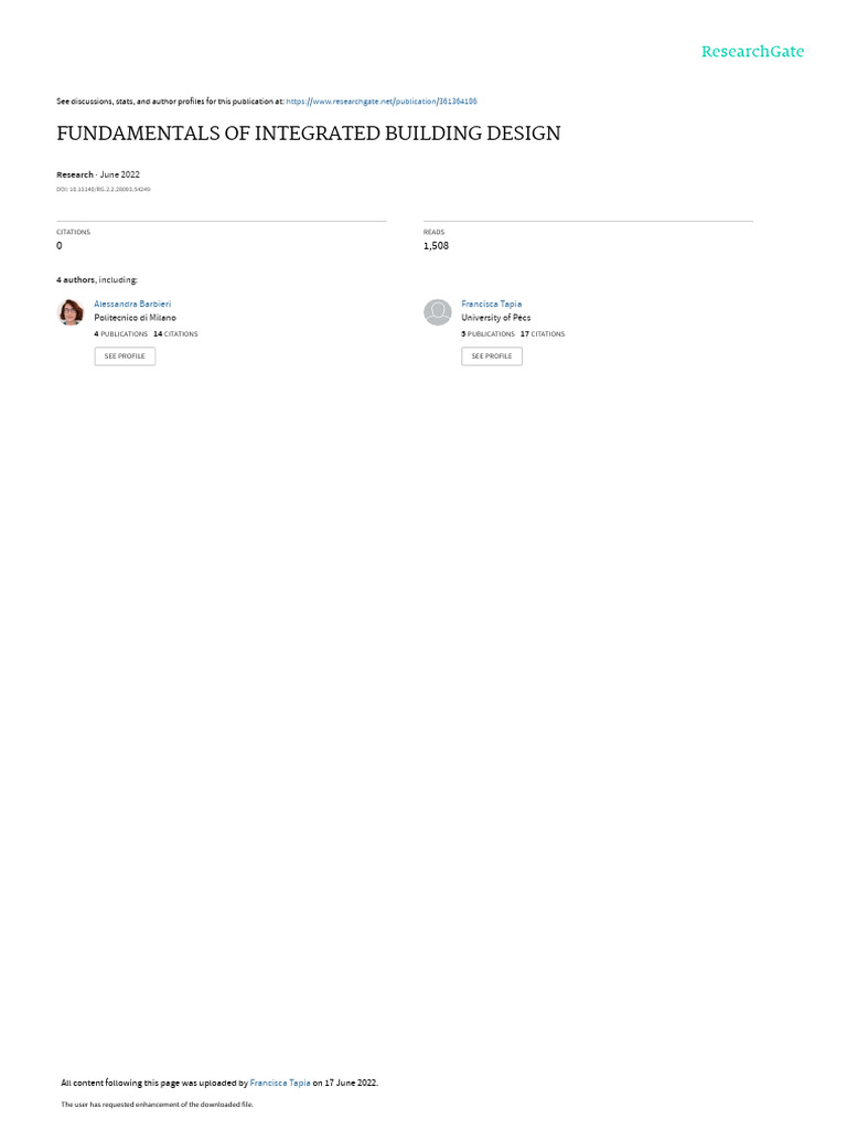 Integrated Building Design Case Study Do | PDF | Efficient Energy Use ...