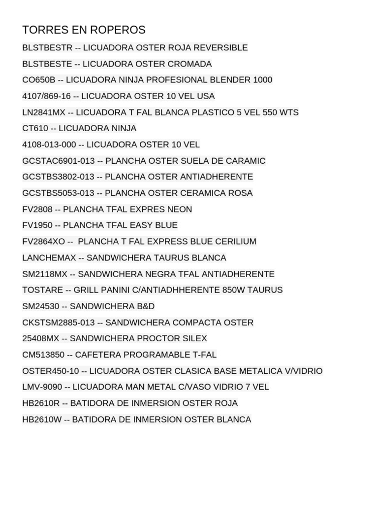 TORRES EN ROPEROS | PDF