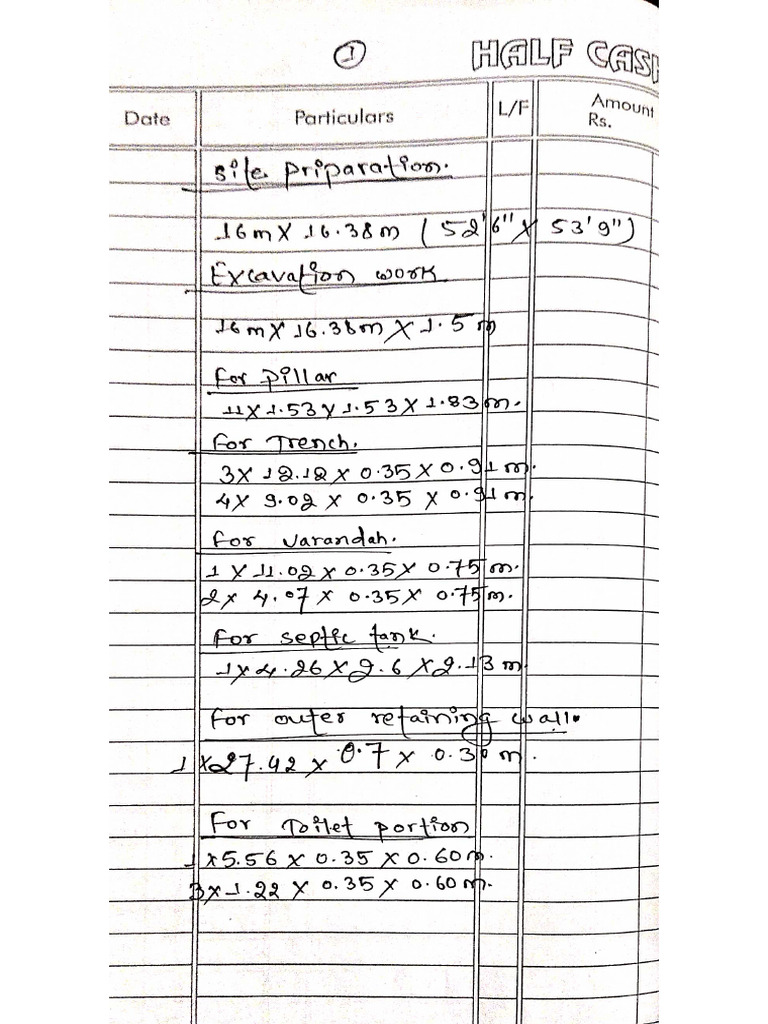 Building detail Estimate 2080 | PDF