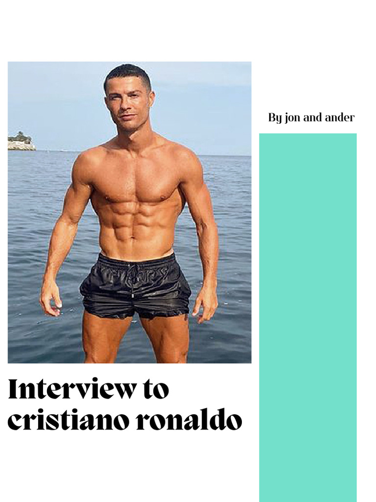 Cristiano Ronaldo Interview Insights | PDF