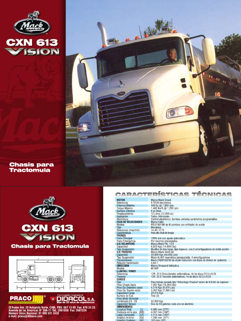 Mack cxn613 | PDF