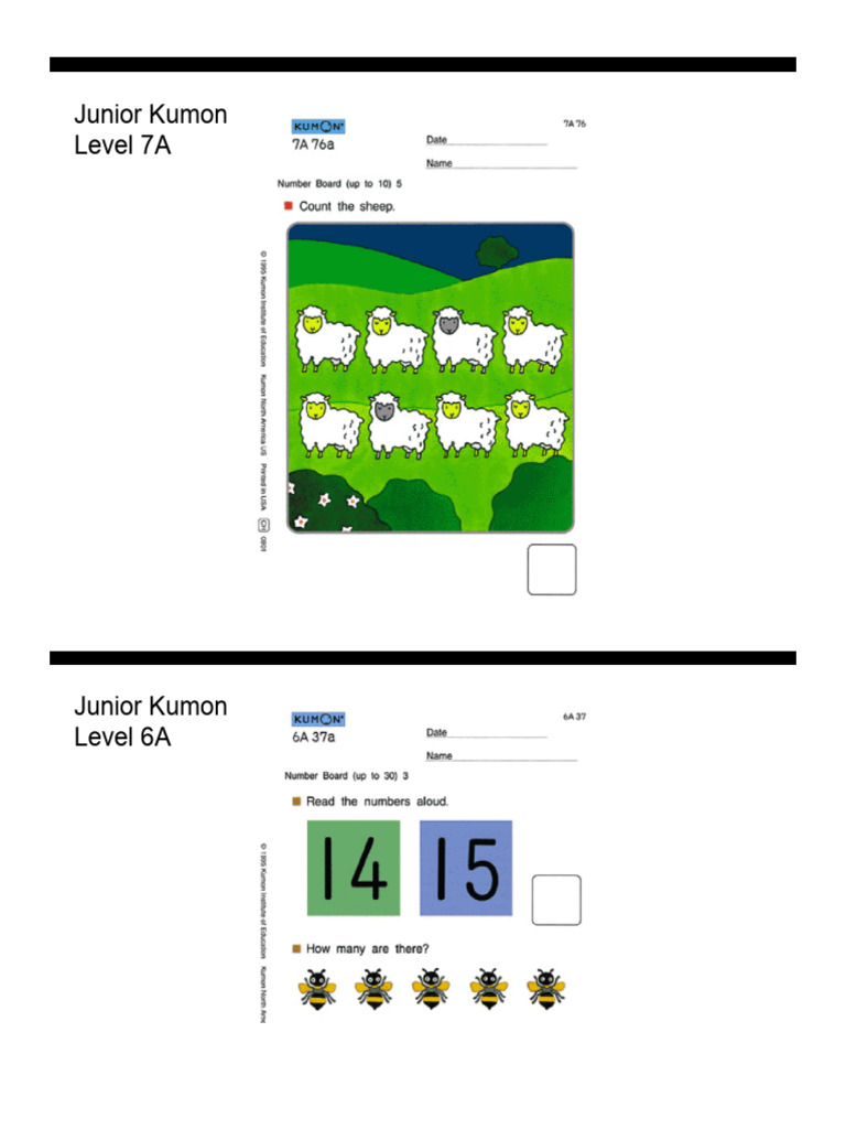 Sample Worksheets (Math) - All Levels - Google Slides | PDF