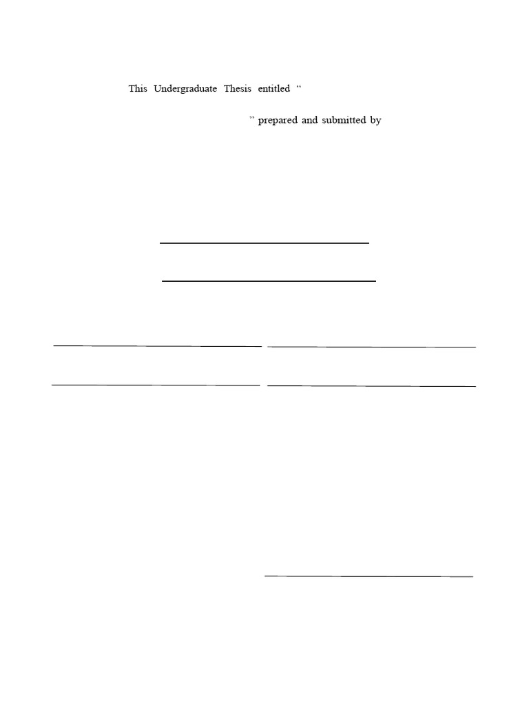 Approval Sheet | PDF