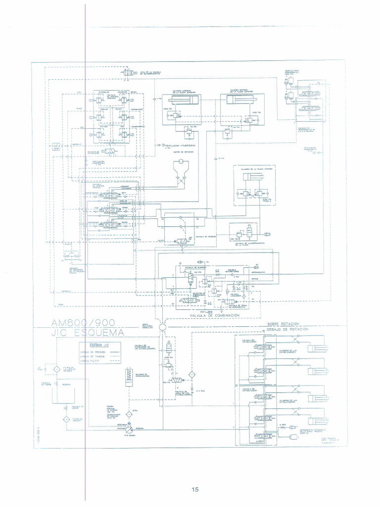 Esquema Hidraulico Altec | PDF