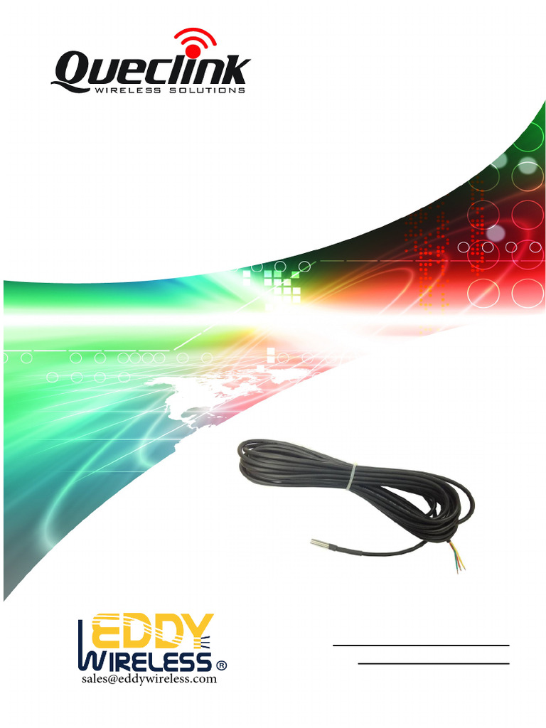 1-Wire Temp Sensor User Guide V1 0.100132126 | PDF | Thermometer | Sensor
