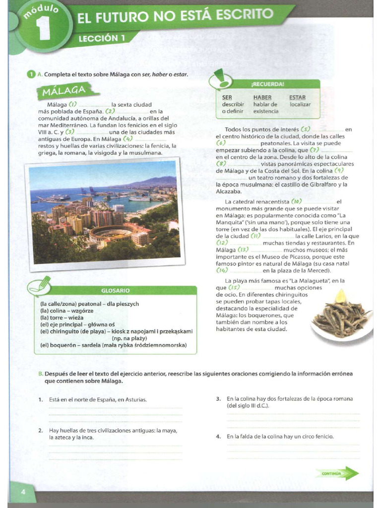 Descubre 3 Lección 1 2 ĆW | PDF