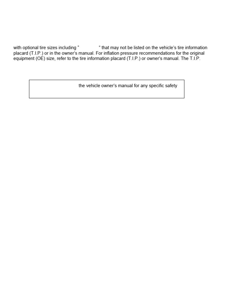 Guide Application of Load Inflation Tables 2020 | PDF | Tire | Transport