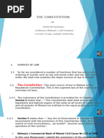 Constitution Malawi - en | PDF
