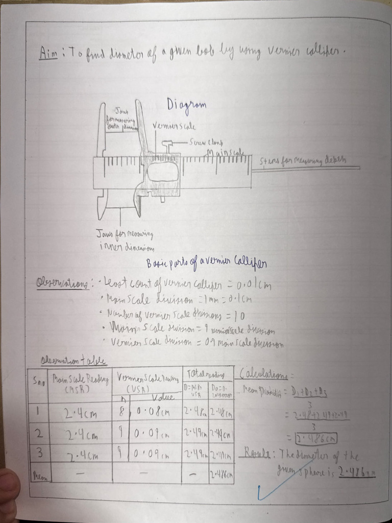 Physics Practical File | PDF