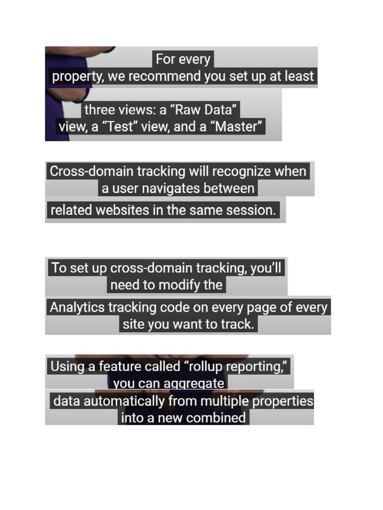 Google Analyticsi Imp Points | PDF