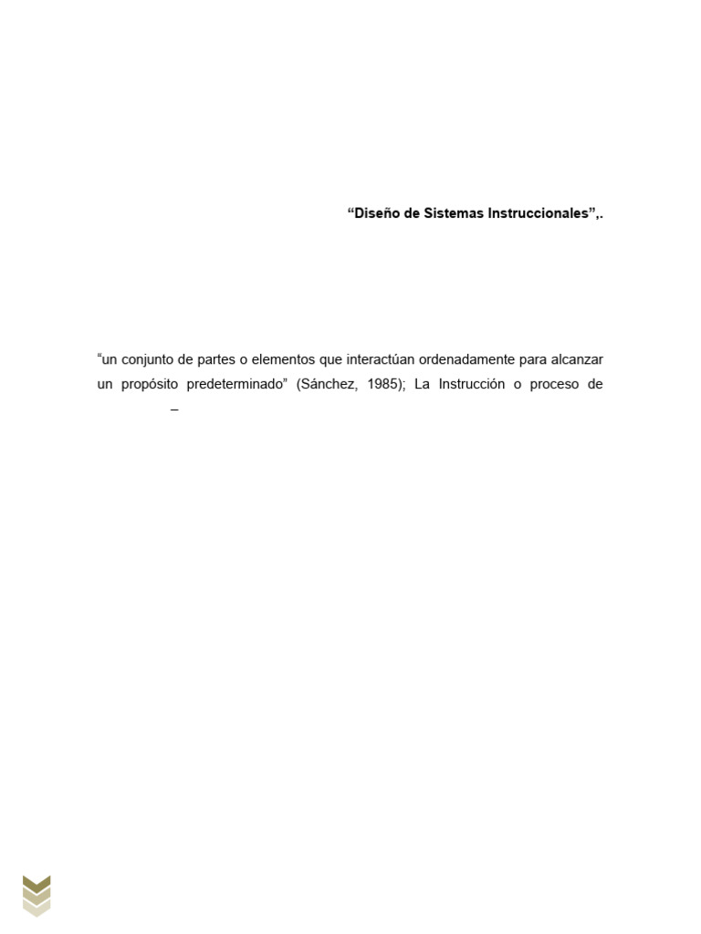 DISEÑO de Instrucción - Elementos Directrices - Objetivos Segun Mager ...