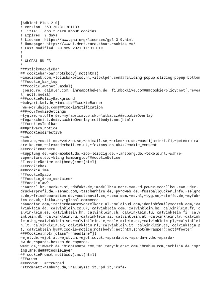 Abp | PDF | Html | Interactive Media