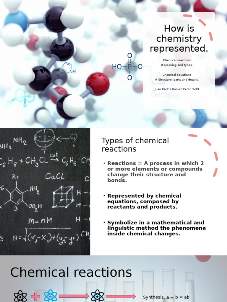 How Is Chemistry Represented | PDF | Chemical Reactions | Chemical ...