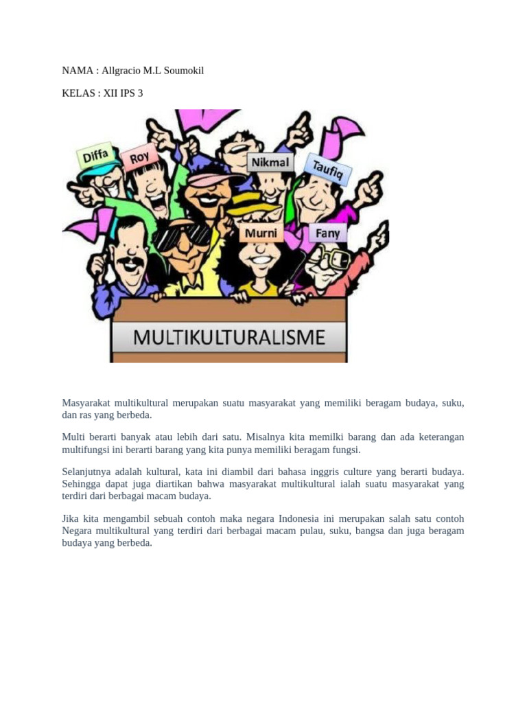 MULTIKULTURAL | PDF