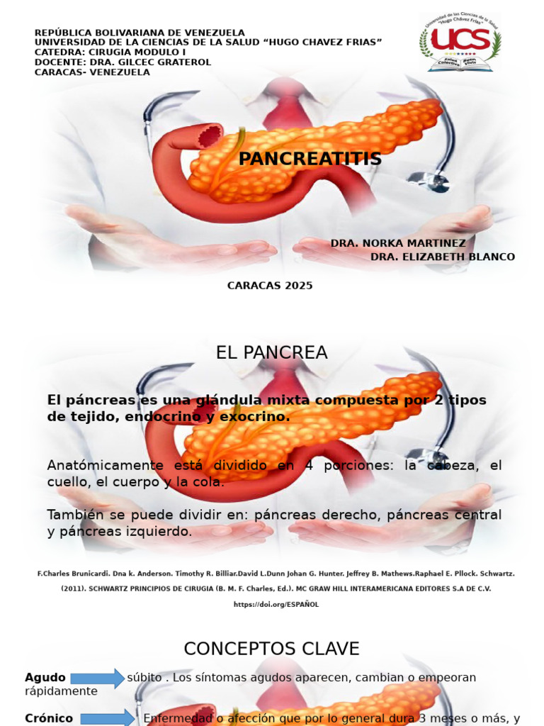PANCREA CLINICA | PDF | Páncreas | Enfermedades y trastornos humanos