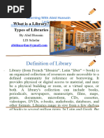Types of Academic Libraries | PDF | College | Academic Library
