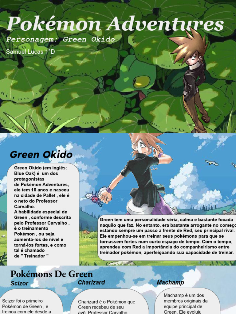 Green Pokémon Adventures - 1 | PDF | Pokémon