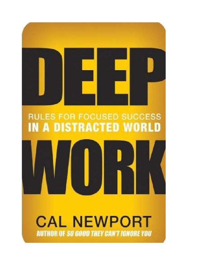 Deep Work | PDF