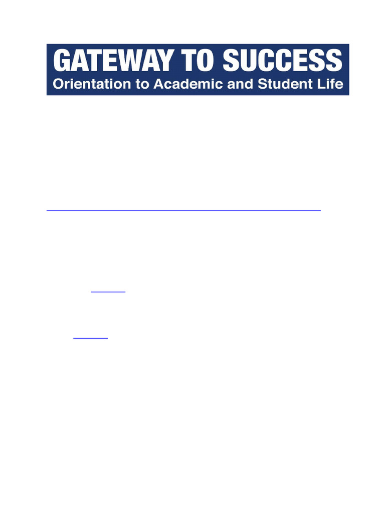 Wits First Year Welcome and GTS Details | PDF | Educational Technology ...