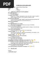Primer Día de Clase. Nos Conocemos | PDF