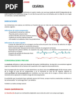 Pasos de la Cesárea Tipo Kerr | PDF | Abdomen | Seccion de cesárea