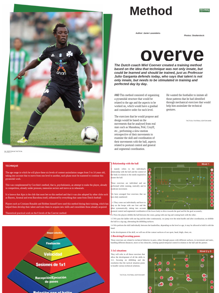 Coerver Method | PDF | Association Football