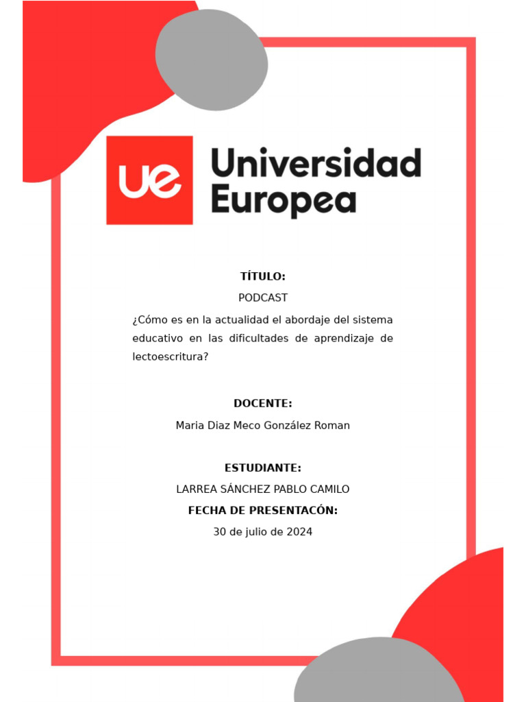 PODCAST Final - MODULO - CUATRO | PDF | Aprendizaje | Enseñando