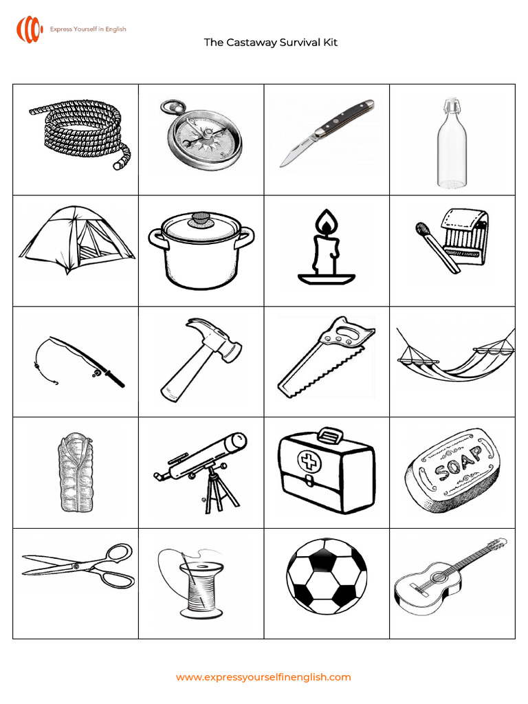 Eye Castaway5 Survival Kit Picture Cards | PDF
