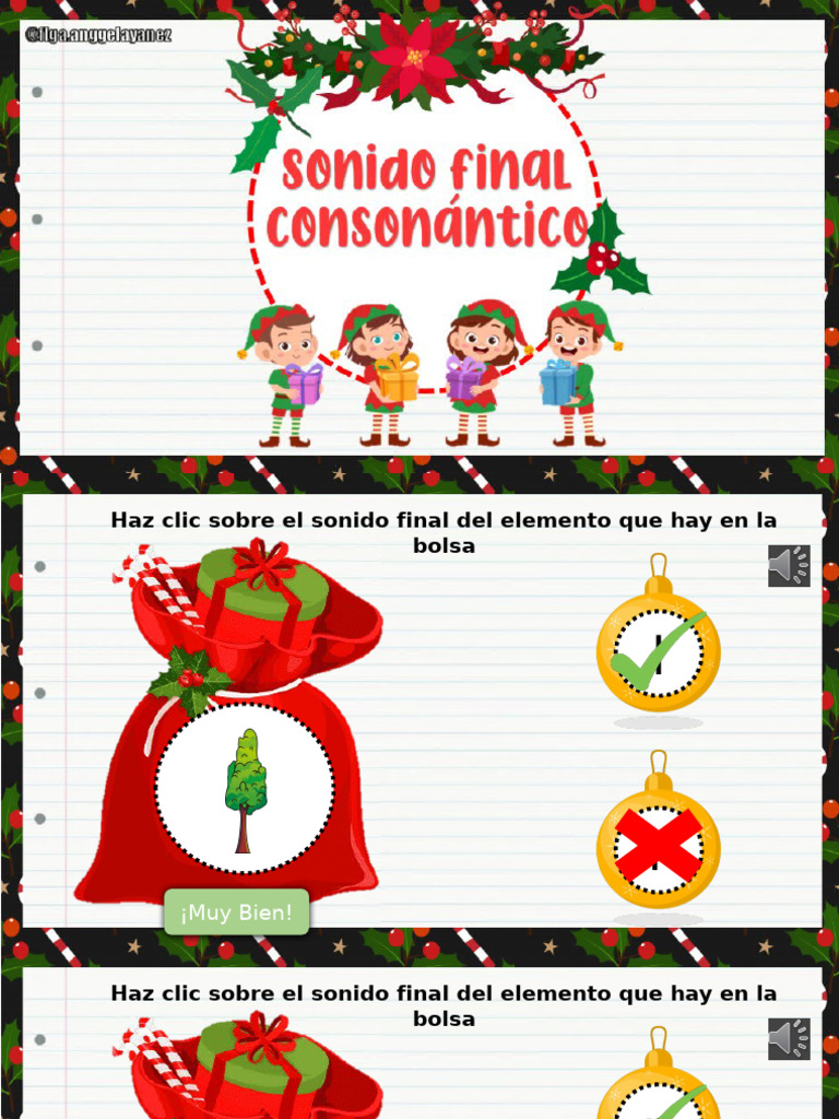 Sonido Final Consonántico | PDF